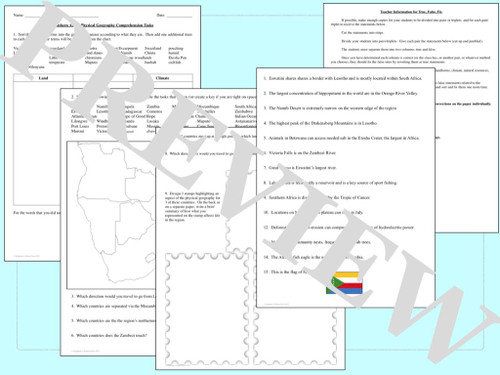 Southern Europe Physical Geography Overview