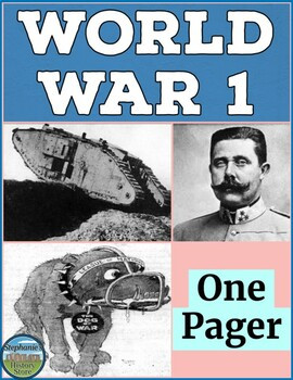 World War One: The Incredible Cost - Amped Up Learning