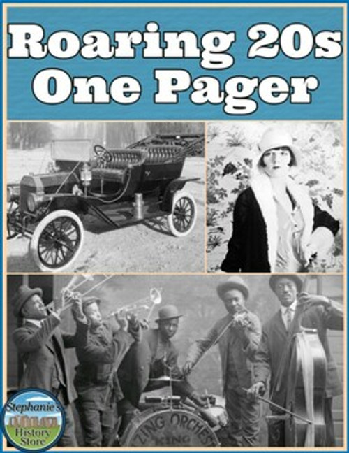 Roaring 20s One Pager
