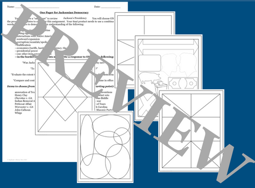 Economics One-Pager Assignment - Amped Up Learning