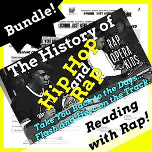 History of Hip Hop Reading Comprehension Worksheets