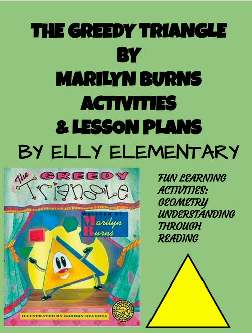 THE GREEDY TRIANGLE by Marilyn Burns: MATH & READING LESSONS