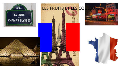 French Color Posters – Crayon Theme | Affiches pour les couleurs