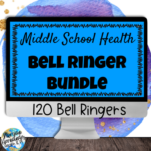 Middle School Mental Health Bell Ringers