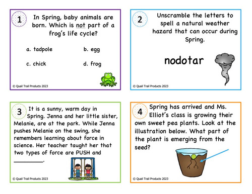 4th Gr Texas TEKS Science Vocabulary Word Wall - Amped Up Learning