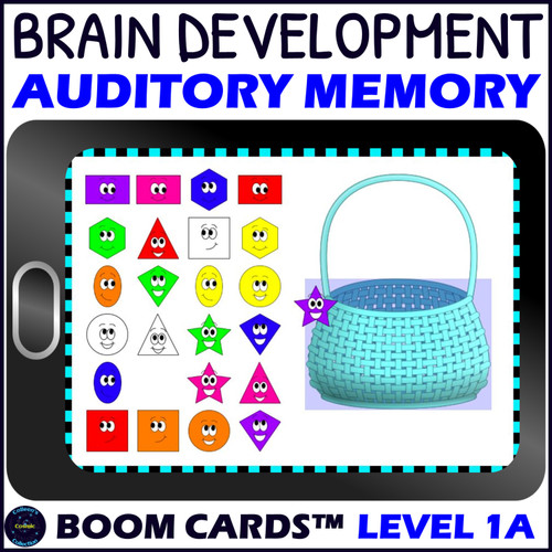 Auditory Memory Activity with Shapes and Colors Level 1a – Digital Boom ...