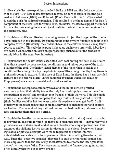 Robber Barons v. Unions - The Ludlow Massacre - Amped Up Learning