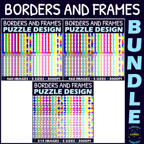Puzzle Borders Set 2