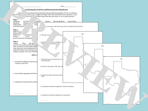 Reconstruction Map Activity