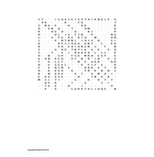 Congruent Triangles In Geometry Vocabulary Word Search Amped Up Learning