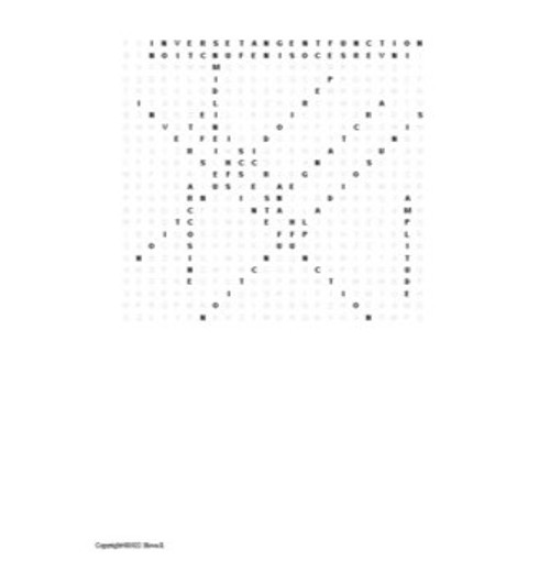 Functions In Algebra And Trigonometry Vocabulary Word Search Amped Up