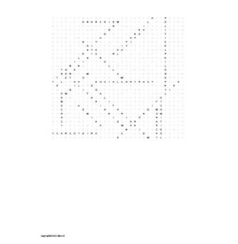 Political Philosophy Vocabulary Word Search for a Philosophy Course ...