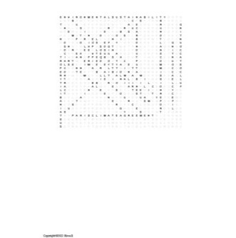 Sustainability Reporting Vocabulary Word Search for a Finance Course ...
