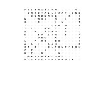 The Nature of Seawater Word Search for Aquatic or Marine Science ...
