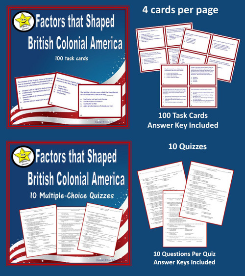 Colonial America Test - Amped Up Learning