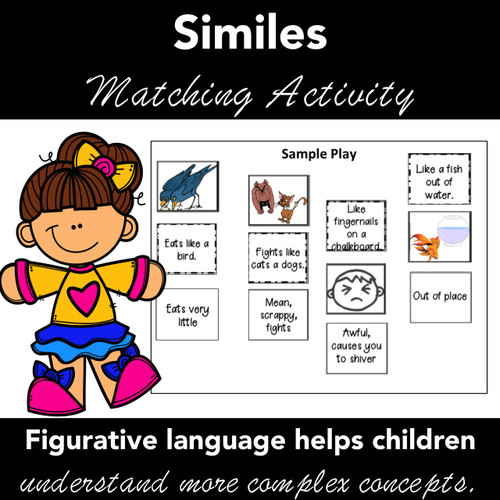 Metaphors (Figurative Language) - Practice - Matching - Activity ...