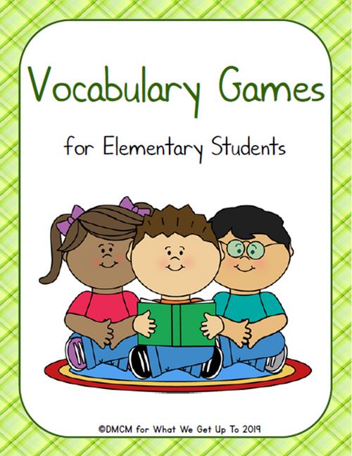 Vocabulary Games for Elementary Students - Amped Up Learning