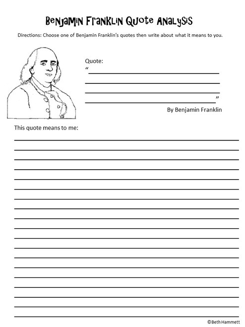 Biography: Benjamin Franklin - Amped Up Learning