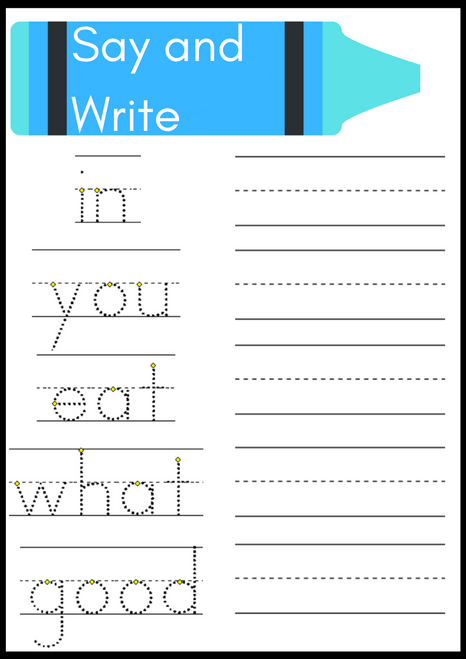 Sight Words for Beginners - 6 - Amped Up Learning