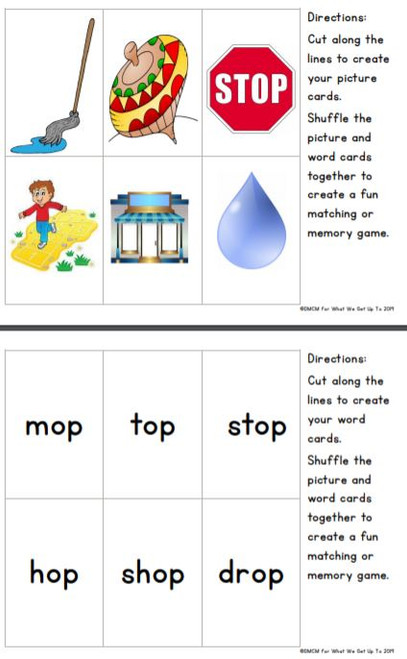 Op Word Chunk Family - Amped Up Learning