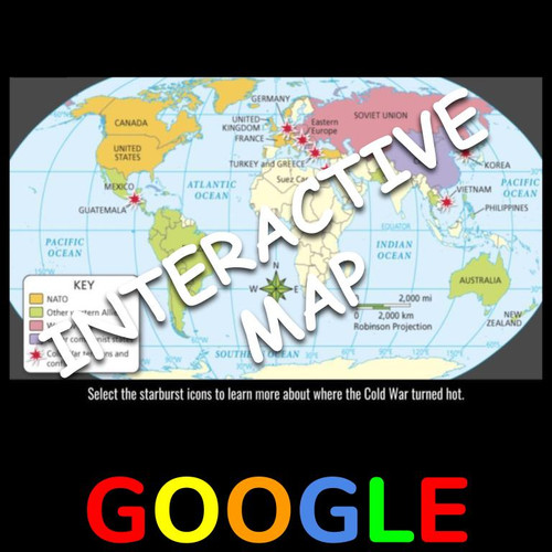 Cold War Map - Amped Up Learning