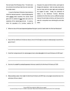 Mini-Lesson: The Ordinances of 1785 and 1787