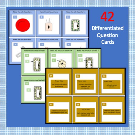 Plant and Animal Cells - Games Compendium - Bundle - Amped Up Learning