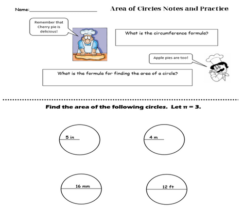 Circle Graph Practice - Amped Up Learning