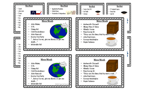 Motor Mouth-Industrial Revolution and Age of Jackson - Amped Up Learning