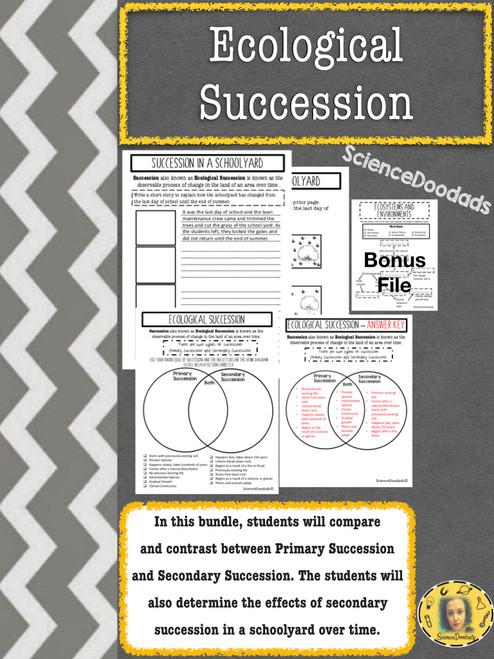 Ecological Succession - Bundle - Amped Up Learning