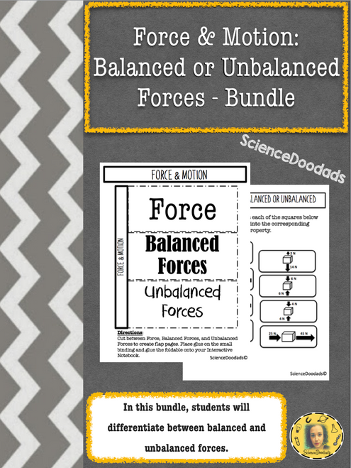 Balanced and Unbalanced Forces - Bundle - Amped Up Learning