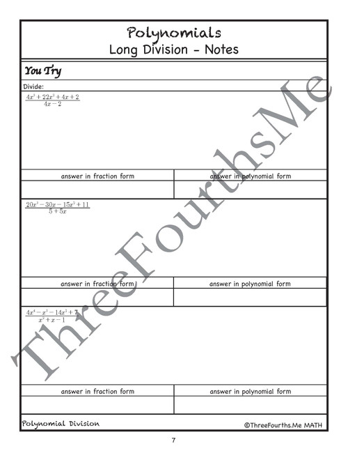 Factoring Polynomial Functions Activity - Amped Up Learning