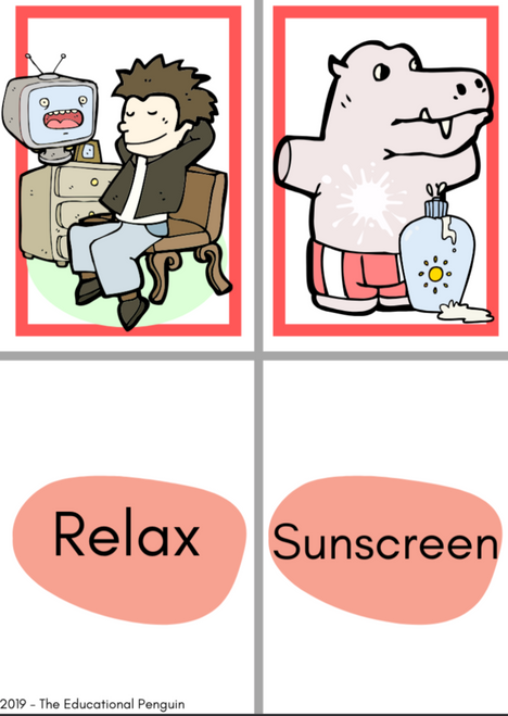 Flash Cards: Summer - Amped Up Learning