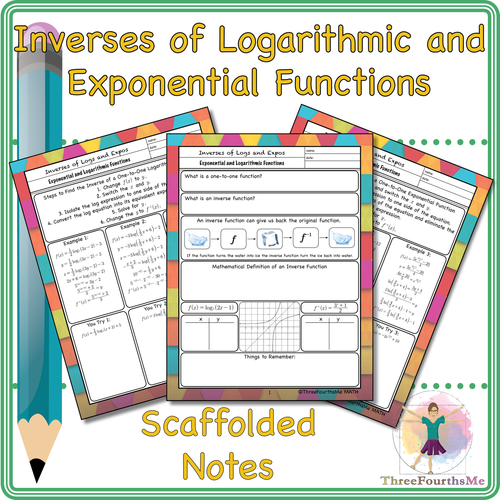 Composition of Functions Scaffolded Notes - Amped Up Learning
