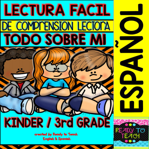 Easy Reading for Reading Comprehension in Spanish - All About Me - Todo ...