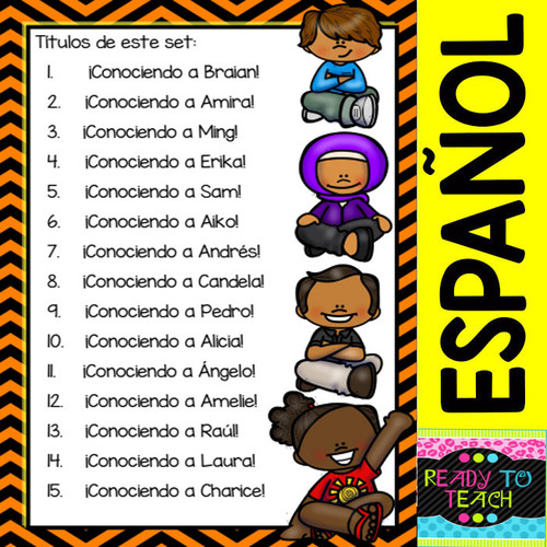 Spanish Task Cards - All About me - Todo sobre Mi - 40 Task Cards ...