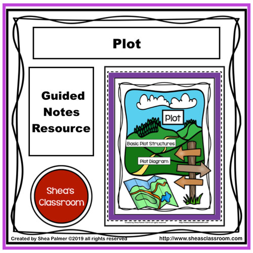 Plot Guided Note Resource - Amped Up Learning
