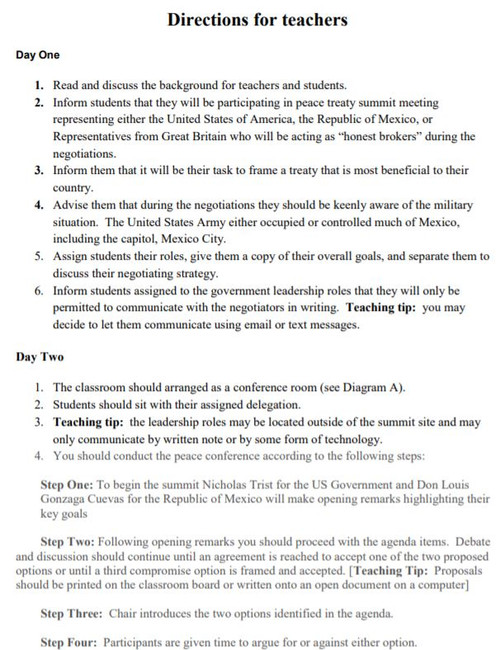 Treaty of Guadalupe Hidalgo Text and Image Analysis