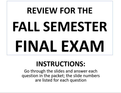 Spring Final Exam Review - World History - Amped Up Learning