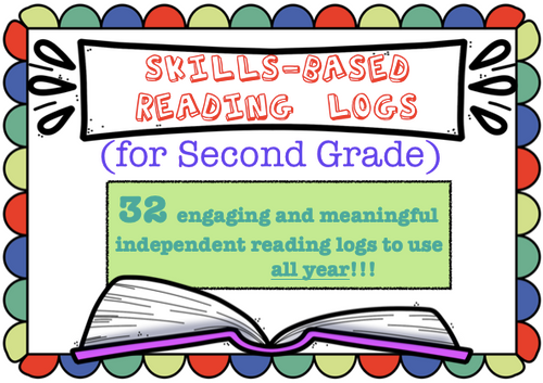 Skills-based Reading Logs for 1st Grade - Amped Up Learning