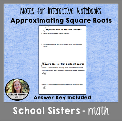 Snow Day Squares & Square Roots: Activity/Station - Amped Up Learning