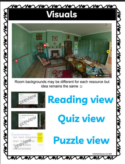 Jamestown DIGITAL ESCAPE ROOM for Google Drive® - Amped Up Learning