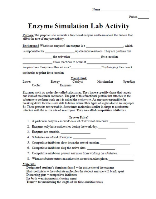 Factors that Affect the Rate of Reaction Table Analysis Set - Amped Up ...
