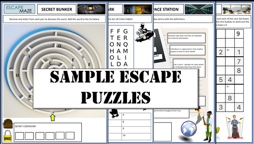 General Science Escape Room - Amped Up Learning