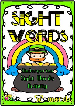 Kindergarten Sight Words Leprechaun Activity - Amped Up Learning