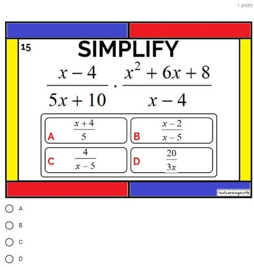 Google Forms Grammar Quiz Pack