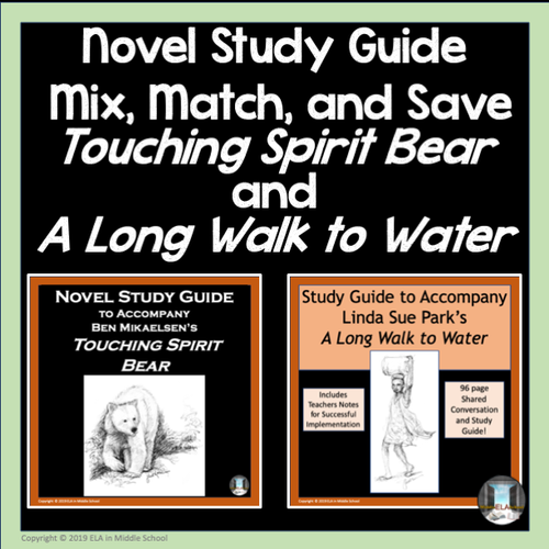 Touching Spirit Bear Novel Study Bundle - Amped Up Learning