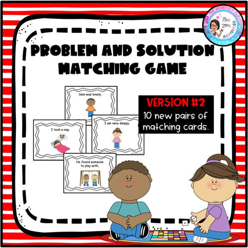 Problem and Solution Matching Game - Amped Up Learning
