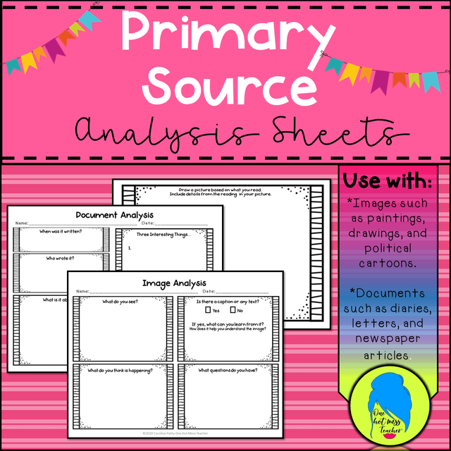 Primary Source Document and Image Analysis