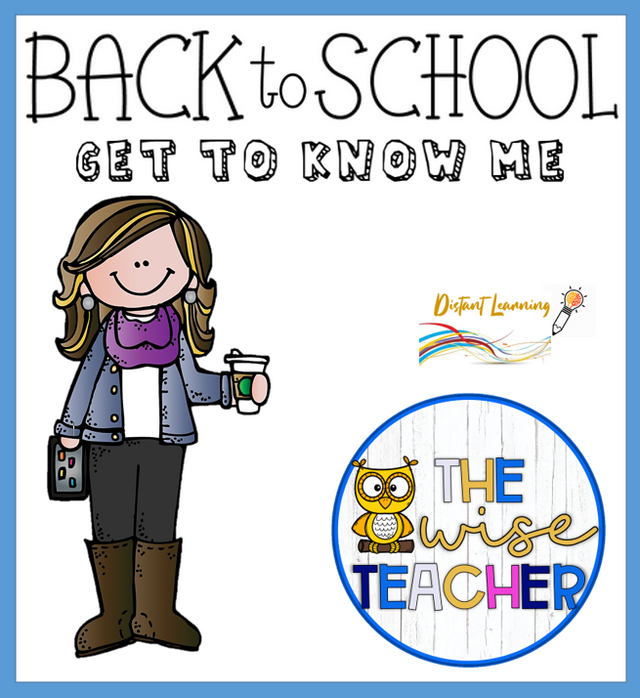 "Get to KNOW ME!" Back to School Activity!